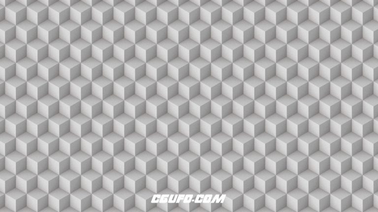 C4D立方体图案工程 Cube pattern - CGUFO