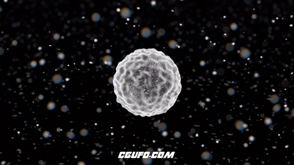 微细胞动画C4D教程 Cinema 4D – Electron Microscope Animation Tutorial - CGUFO