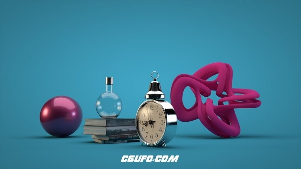 C4D阿诺德渲染器中创建无限地面 - CGUFO