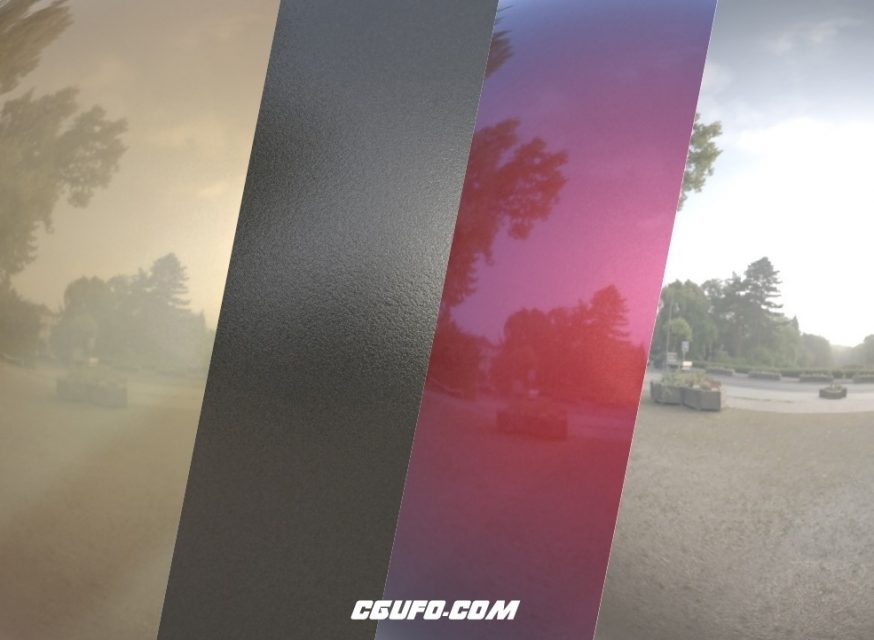 4个C4D VRAY金属材质预设 Vray HQ Materials - CGUFO