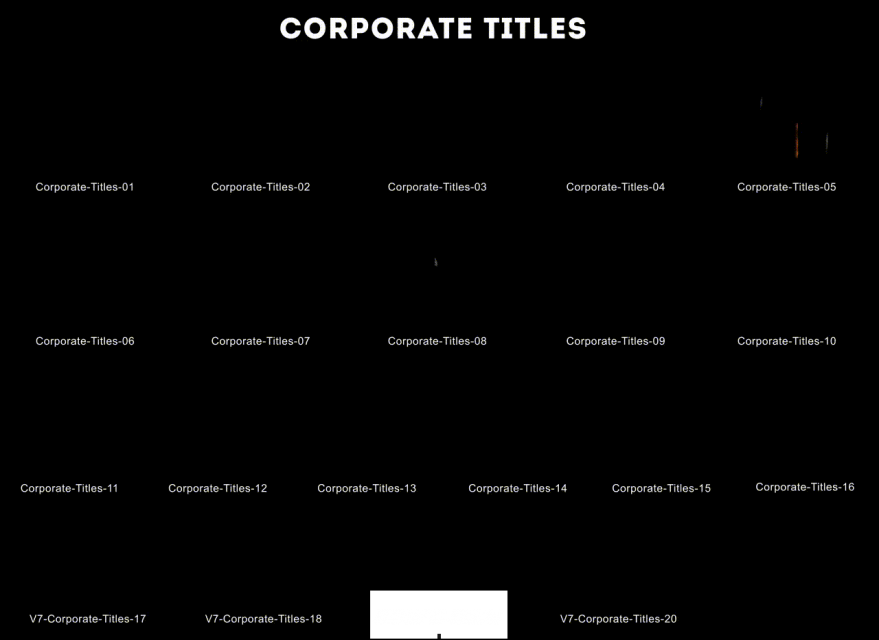 VIP专享-AE模板+脚本-350组简单图形MG动画元素文字标题Logo工具包 - CGUFO