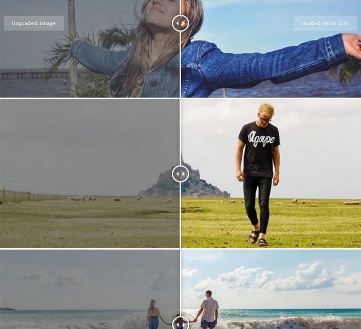 AE PR FCPX 达芬奇 SG PS预设好莱坞电影3D LUT调色预设人像滤镜 - CGUFO