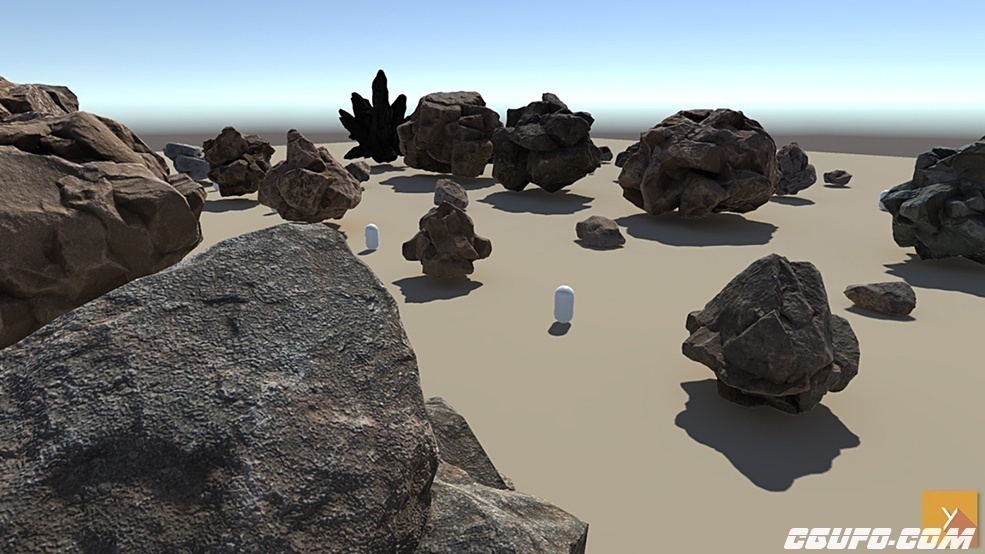 30个石头模型 Cubebrush – Yughues PhotoScanned Rocks - CGUFO