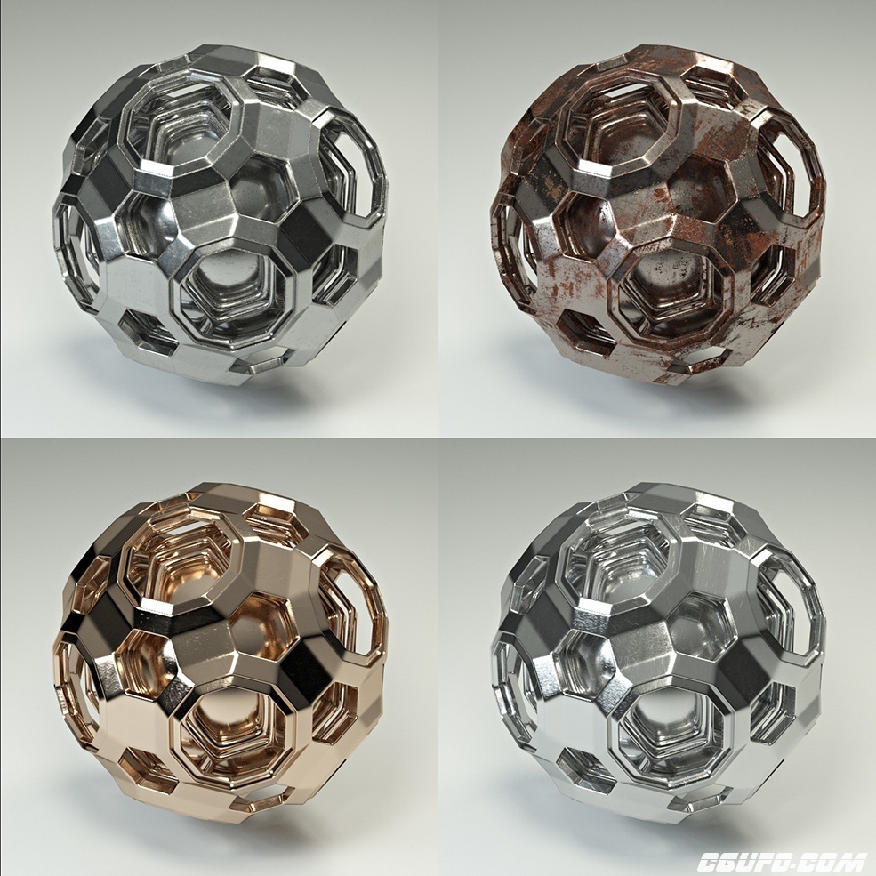 C4D Octane材质球 Octane Materials export - CGUFO