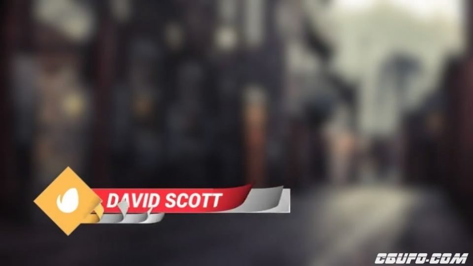 年费VIP专享FCPX插件-18种卷页字幕条动画效果Clean Lower Thirds - CGUFO