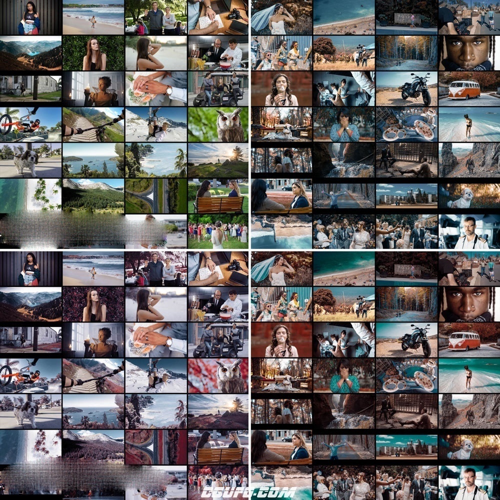 73个奇幻新奇梦幻超现实LUTS视频调色预设(FCPX/达芬奇/AE/Pr等) - CGUFO