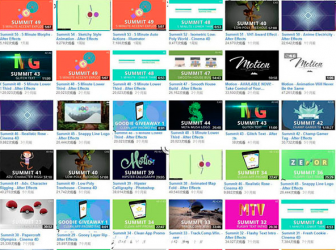 Mt. Mograph AE+C4D 高级教程 MG运动图形动画教程大合集 更新至81集 - CGUFO