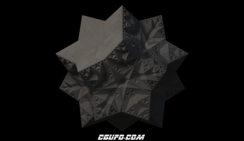 C4D教程 C4D创建分形对象教程 - CGUFO