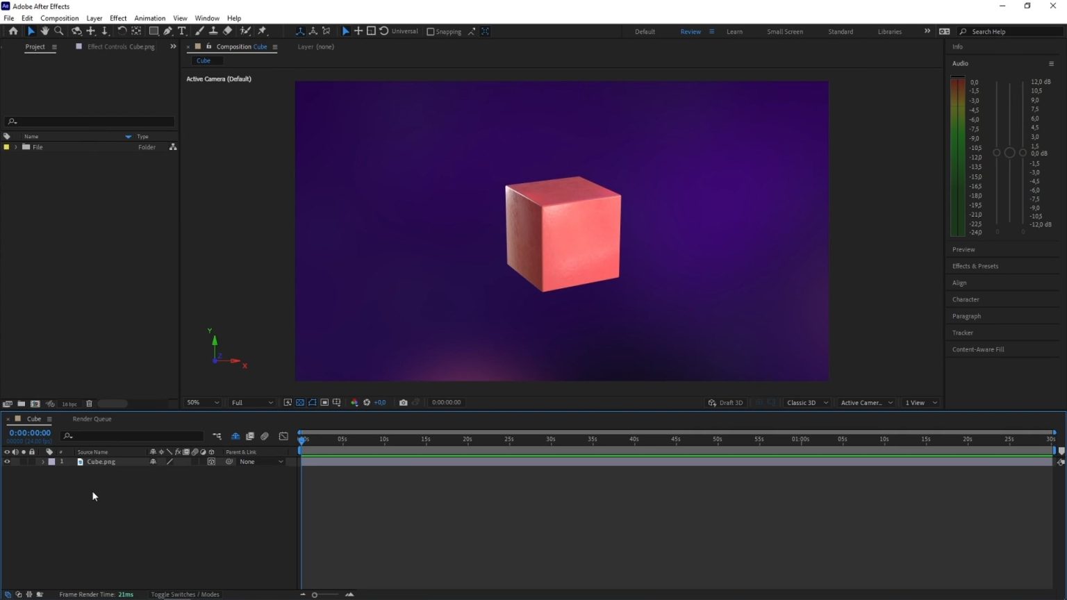中英文字幕-Blender和AE制作创意3D动画全流程教程 Blender & After Effects Course - CGUFO